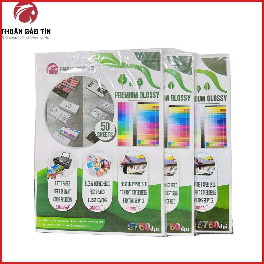 Giấy Bóng In Ảnh 2 Mặt A4 Định Lượng 230g ( 50 TỜ 1 SẤP ) | Shopee Việt Nam