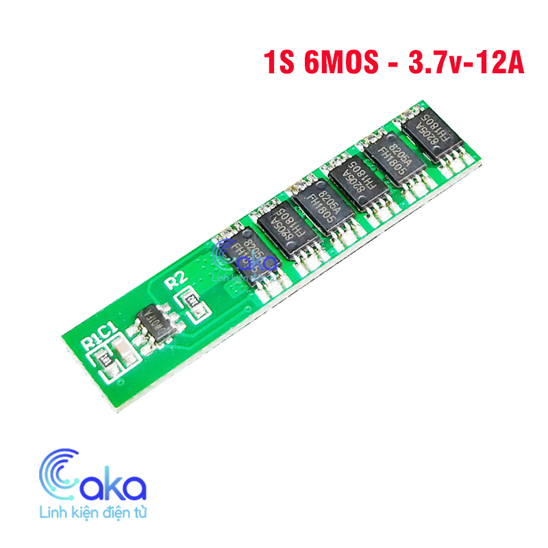 Mạch 1S 12A PIN 3.7V 6 MOS bảo vệ | Shopee Việt Nam
