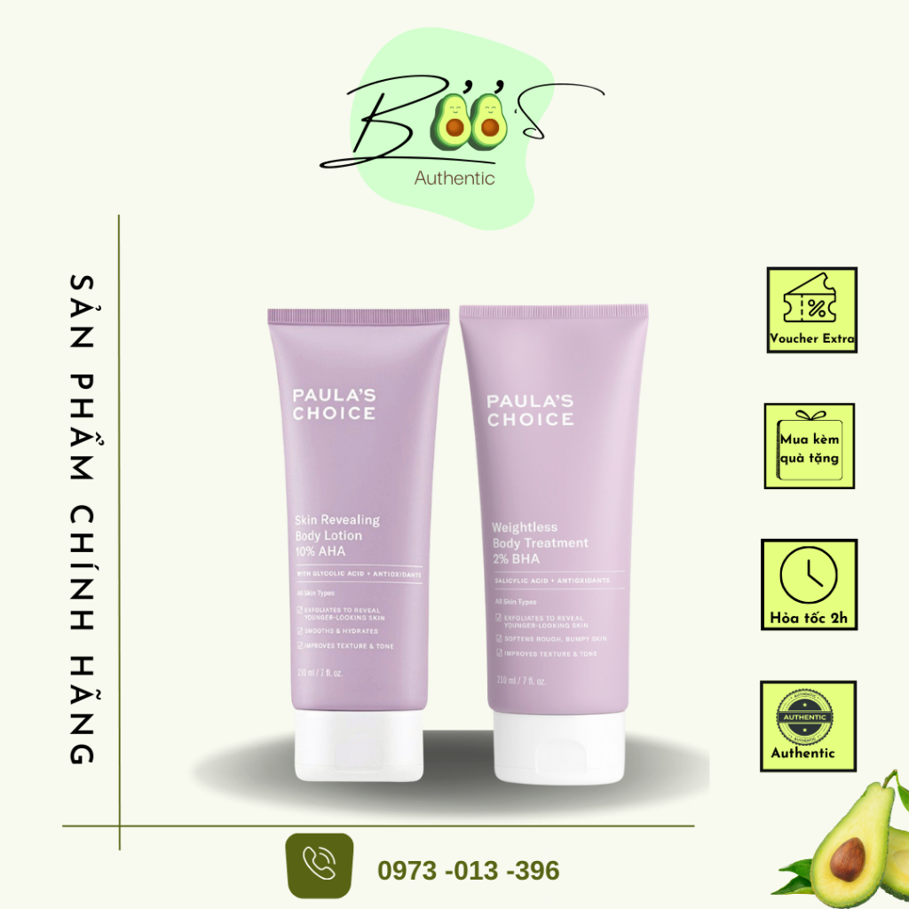 Dưỡng thể 10% AHA & 2% BHA Paula's Choice 210ml | Body lotion loại bỏ tế bào chết, làm sáng da ...