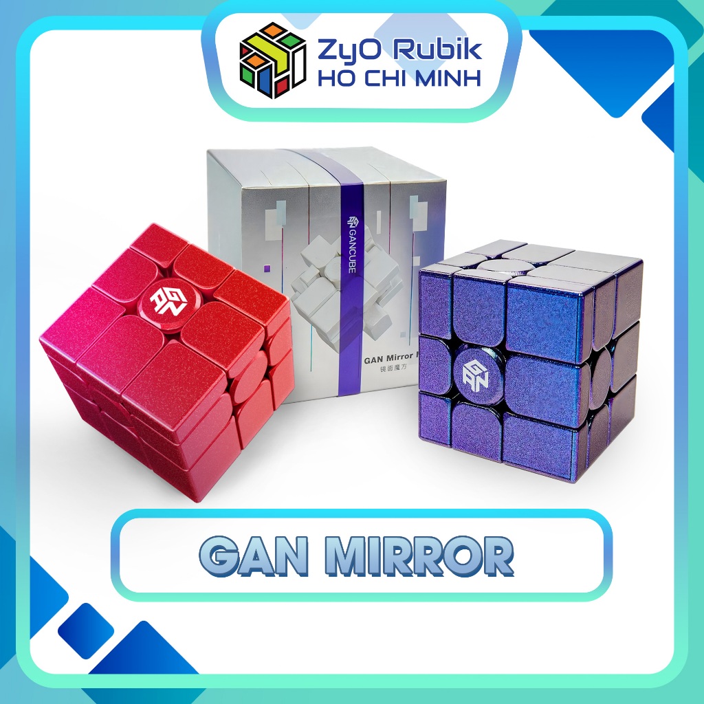 Rubik Gan Mirror 3x3 Có Nam Châm - Rubic Gương Biến Thể Cao Cấp - Đồ ...