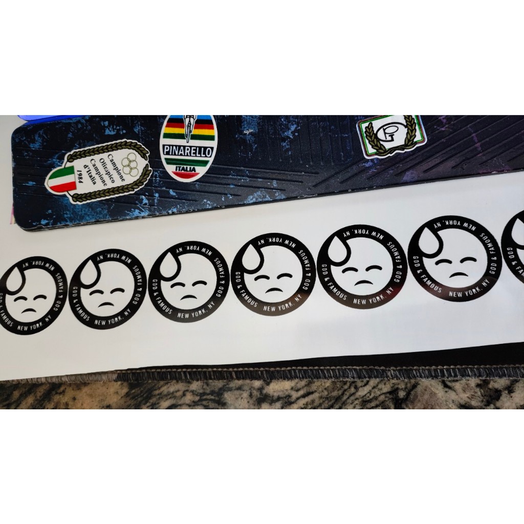 Sticker GODANDFAMOUS Set 4 Sticker | Shopee Việt Nam