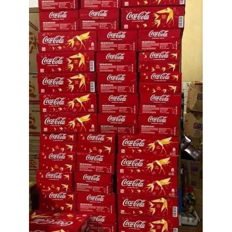 Thùng 24lon coca cola 235ml - 320ml | Shopee Việt Nam