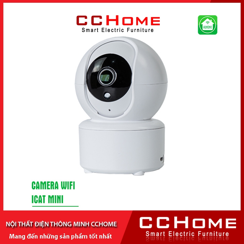 Camera Wifi ICat Mini Hunonic - Đàm Thoại 2 Chiều, Xoay 360 Độ, Tích ...