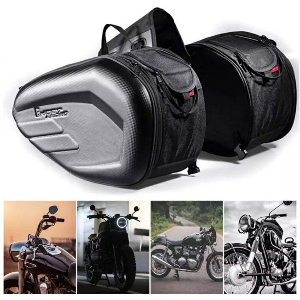 BỘ 2 TÚI TREO HÔNG/YÊN XE MÁY GHOST RACING DUNG TÍCH LỚN CHỐNG NƯỚC ...