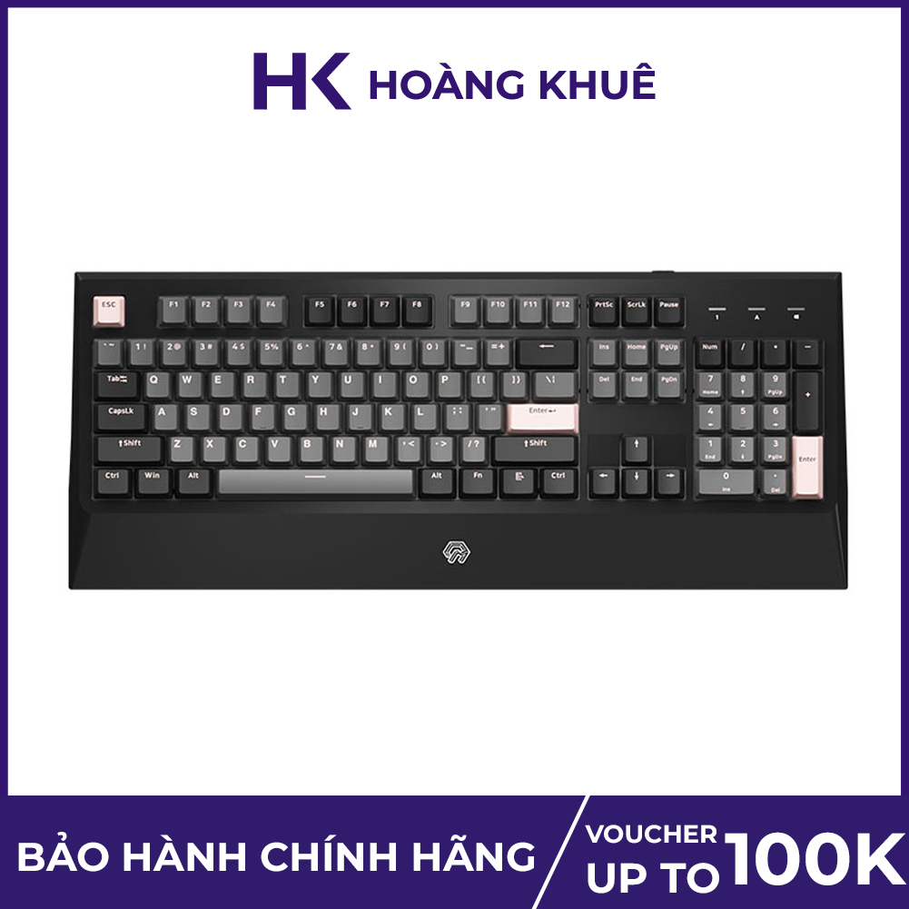 Bàn phím cơ có dây AKKO MOJIKE GK1 Black Pink AKKO Orange Switch v2 LED ...