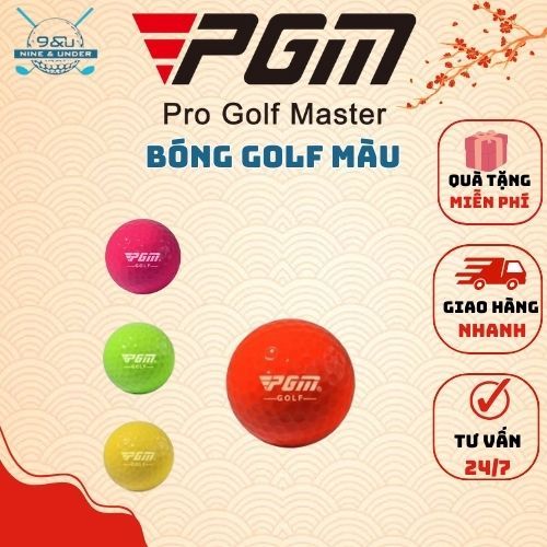 Bóng Golf Màu Sắc PGM, Bóng Golf Luyện Tập, Bóng Gofl Đánh Ngoài Sân, 2 ...