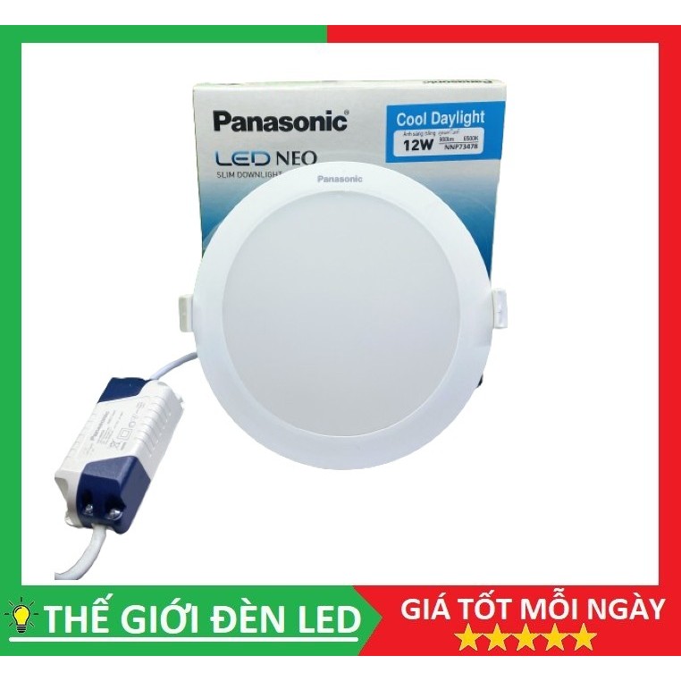 Đèn LED PANASONIC Neo Slim Downlight TRÒN 9W,12W hàng chính hãng ...