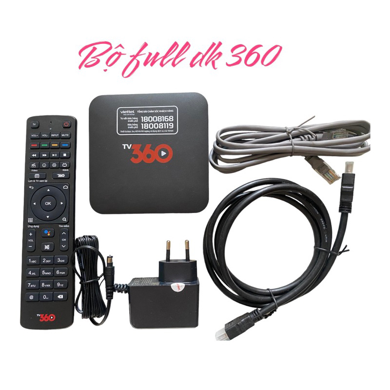 Box TV 360 Viettel - Android Tivi Box 360-Đã Up Rom ATV- Xem Truyền hình -Giải trí -Youtub -Miễn ...