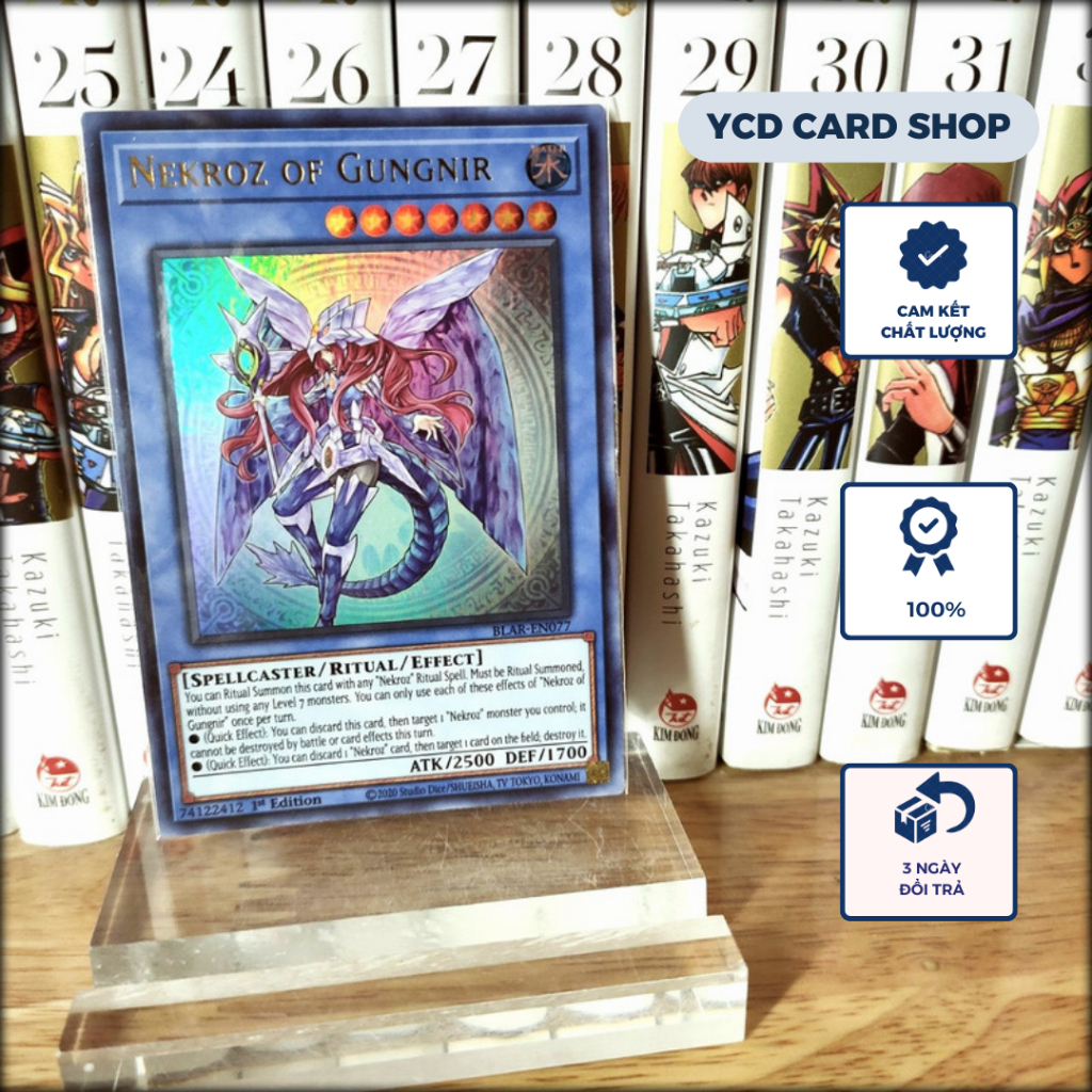 Thẻ bài yugioh chính hãng Nekroz of Gungnir – Ultra Rare | Shopee Việt Nam
