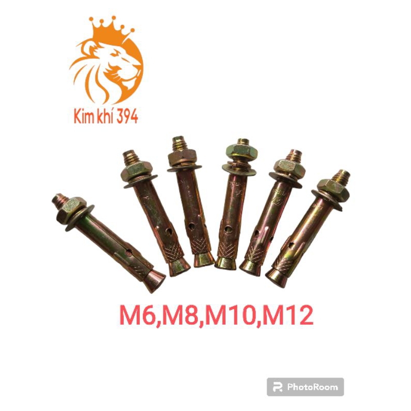 Nở sắt inox,tắc kê sắt inox các size M6,M8,M10,M12 | Shopee Việt Nam