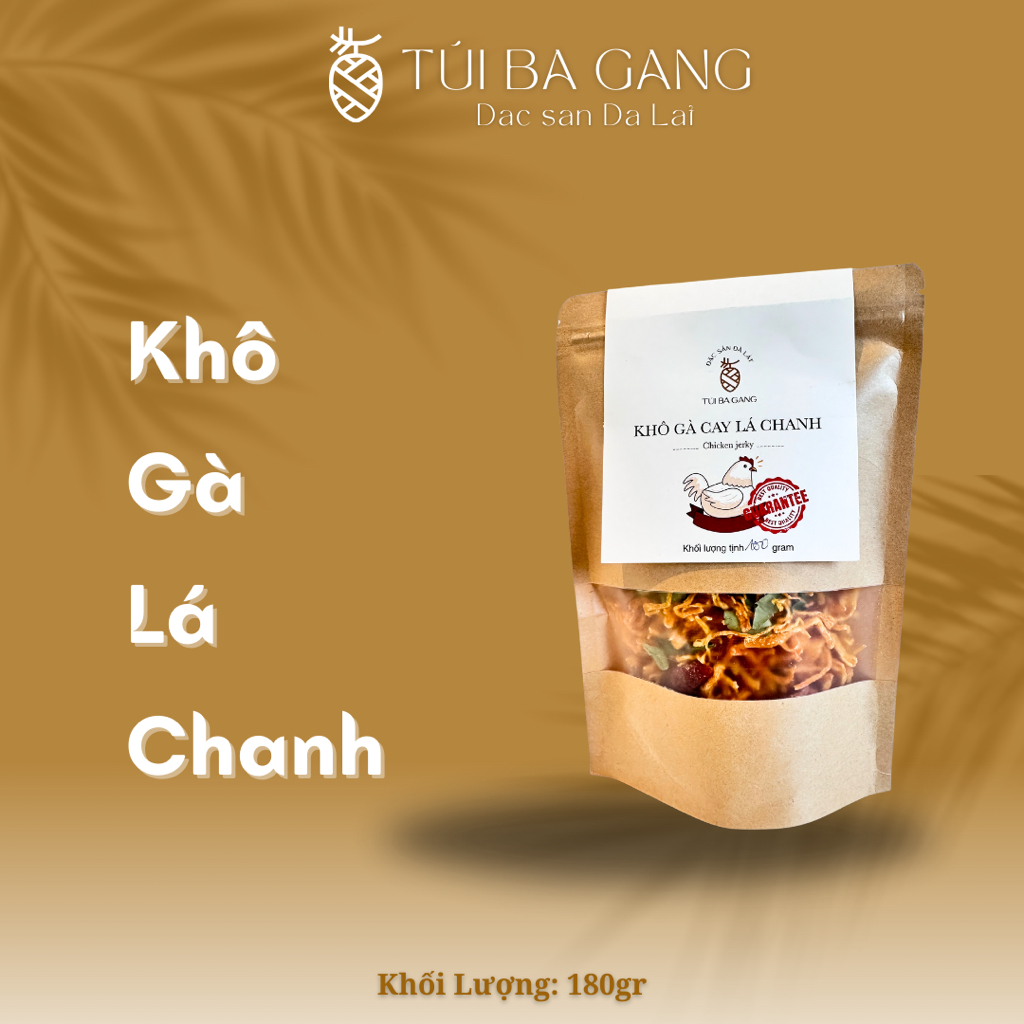 KHÔ GÀ LÁ CHANH - 170g và 110g - Túi | Shopee Việt Nam