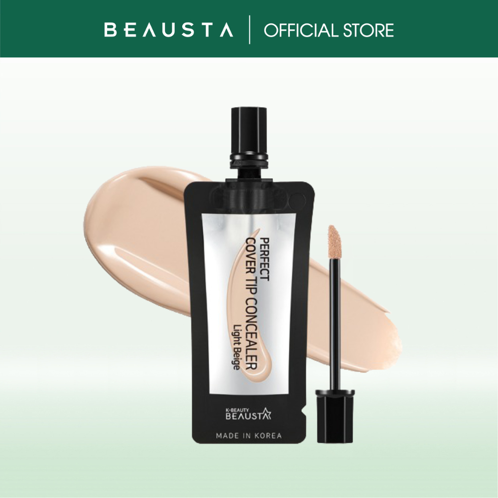 Kem Che Khuyết Điểm Beausta Perfect Cover Tip Concealer - Light Beige ...