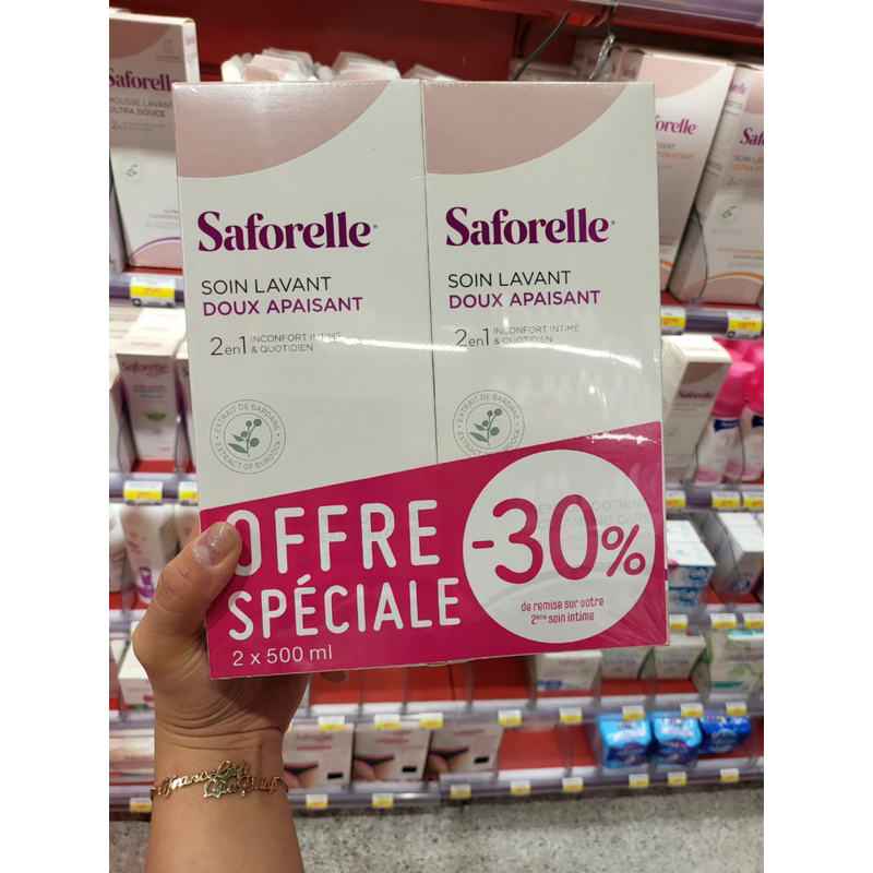 Dung dịch vệ sinh Saforelle 500ml- Nội địa Pháp | Shopee Việt Nam