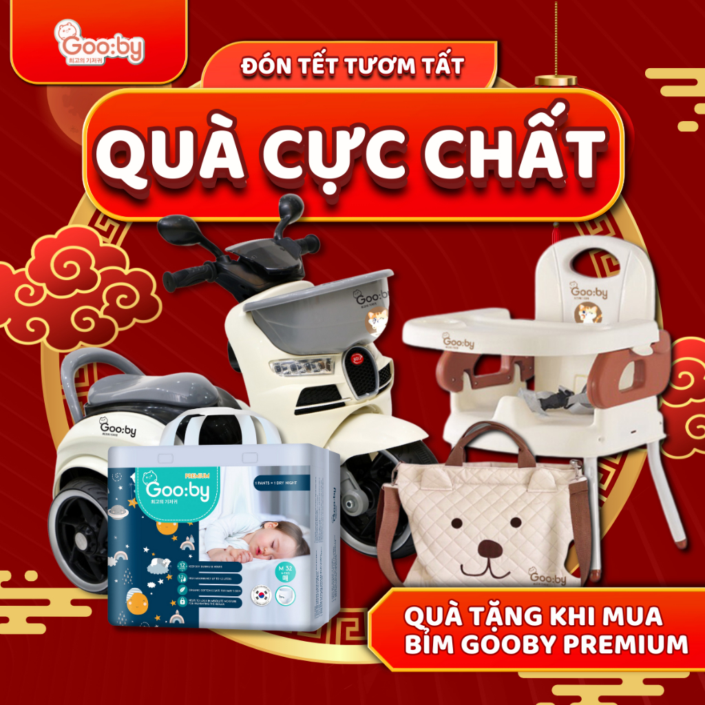 Quà tặng dành riêng tã bỉm đêm Gooby Premium | Shopee Việt Nam
