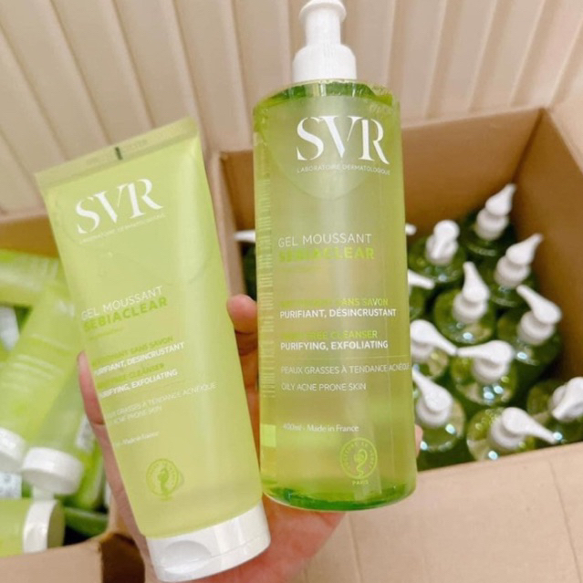 Sữa rửa mặt SVR Sebiaclear Gel Mousant, srm SVR cho da dầu mụn | Shopee ...