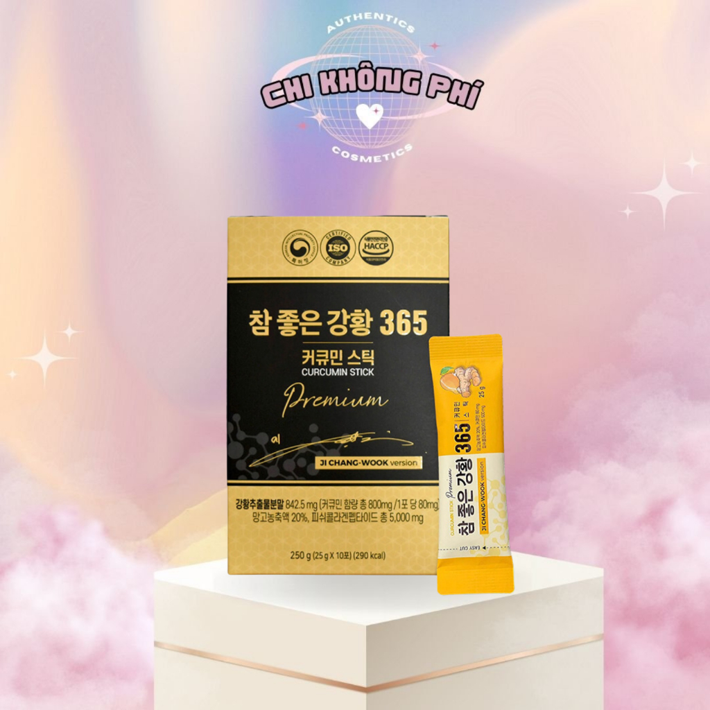 Thạch Nghệ Nano Curcumin 365 Collagen Premium Ji Chang Wook Version - Date 08.2025 | Shopee Việt Nam