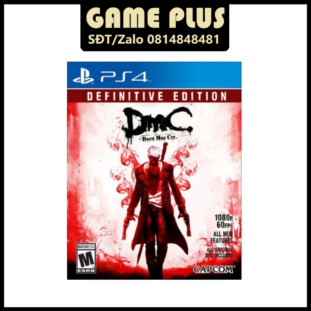 Đĩa Game 2ND DMC Devil May Cry Definitive Edition cho máy PS4 PS5 | Shopee Việt Nam