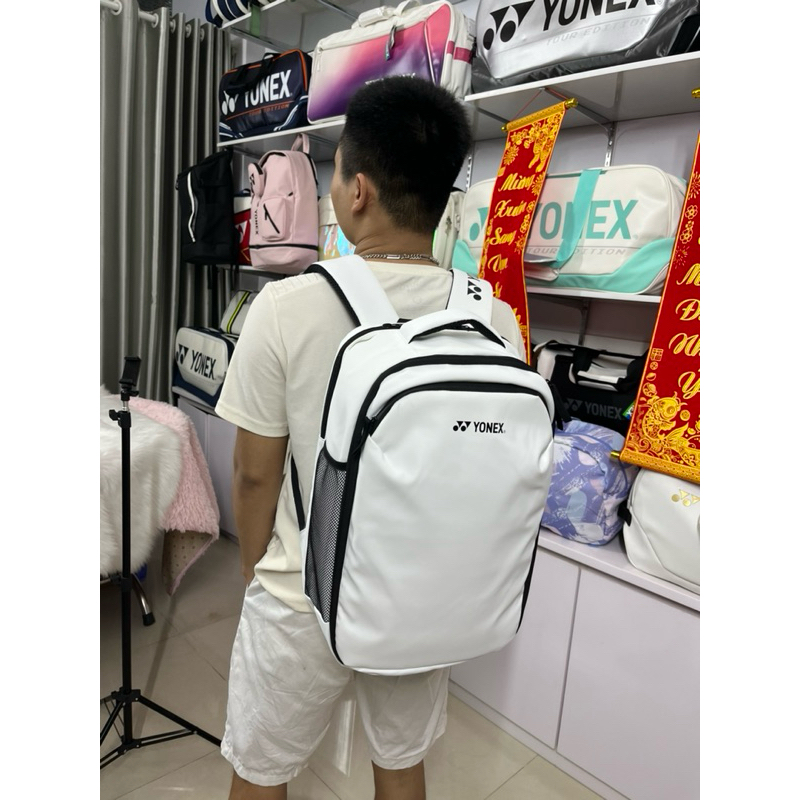 Balo Cầu lông yonex 239BP001U trắng chống thấm nước | Shopee Việt Nam