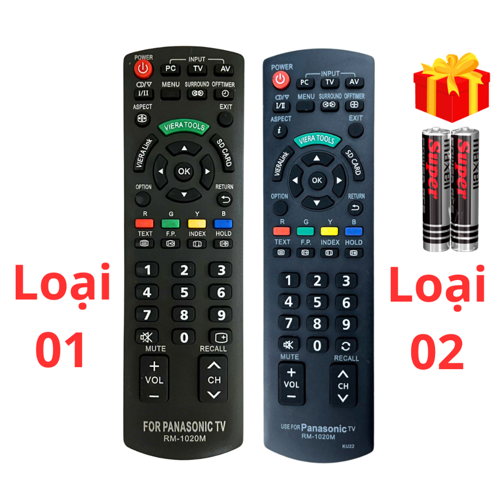 Remote điều khiển tivi Panasonic Mã 03 RM-1020M, điều khiển TV ...