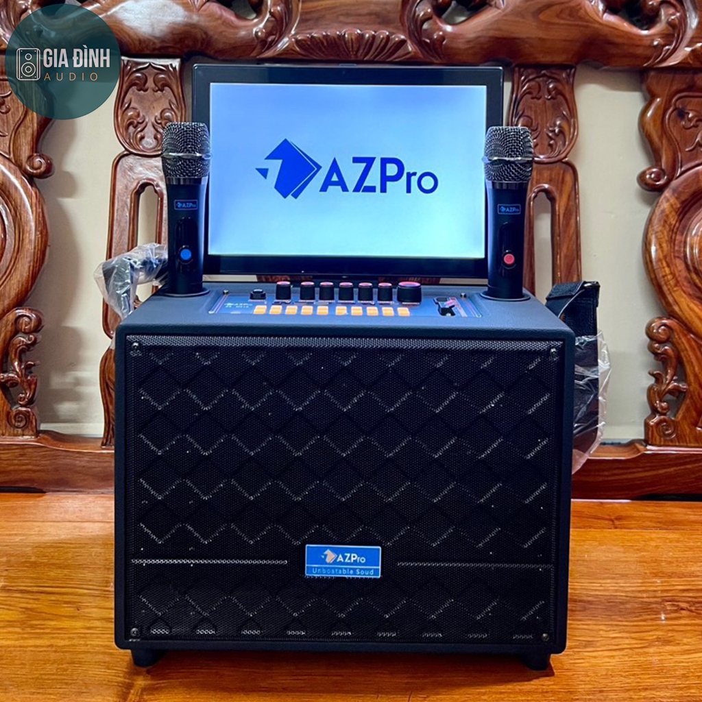 Loa karaoke xách tay Azpro M910 có màn hình, Bass 20 - Chính Hãng | Shopee Việt Nam