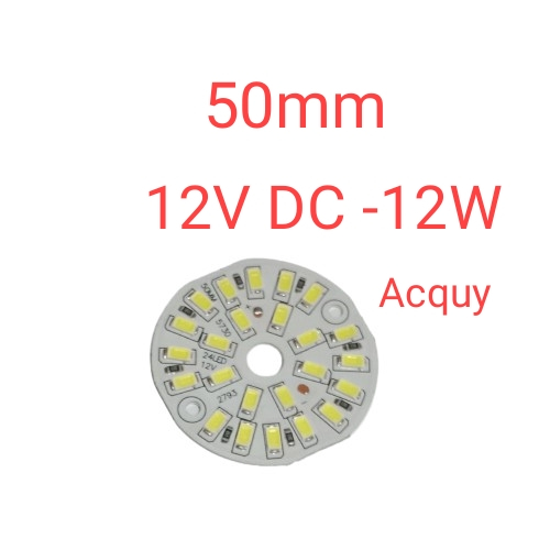 Chip led 12VDC 12W 50mm dùng acquy | Shopee Việt Nam