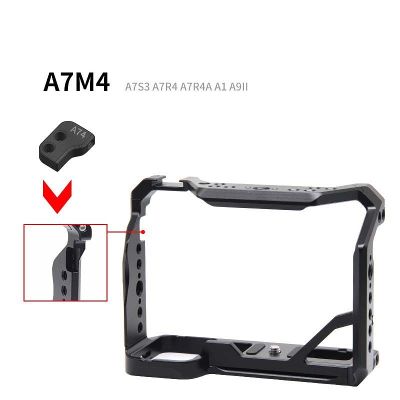 Khung bảo vệ rig cage máy ảnh Sony A7M4 A74 A7IV A7R5 A7R4 A7S3 A9 A9ii A1 A7M3 A73 A7III A7R3 ...