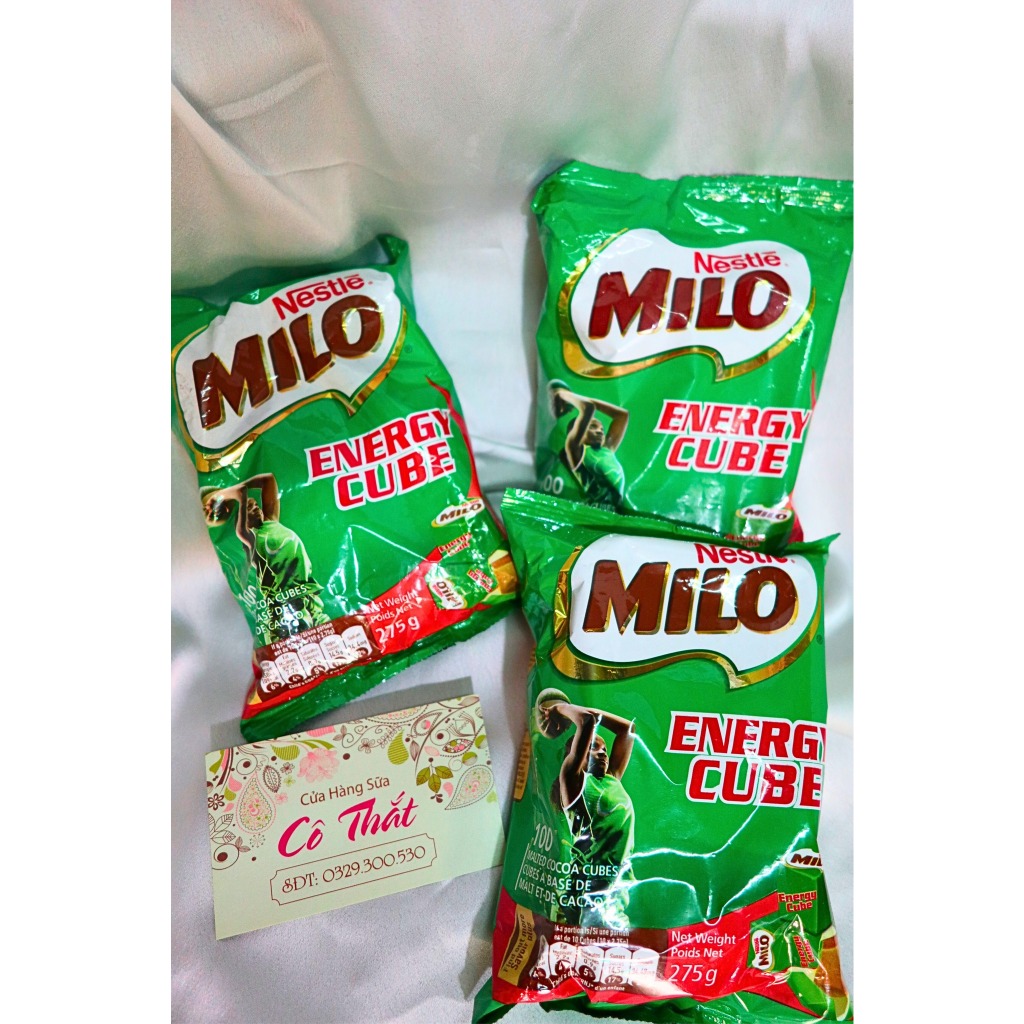 Kẹo Milo Cube Thái Lan Gói 100 Viên 275G | Shopee Việt Nam
