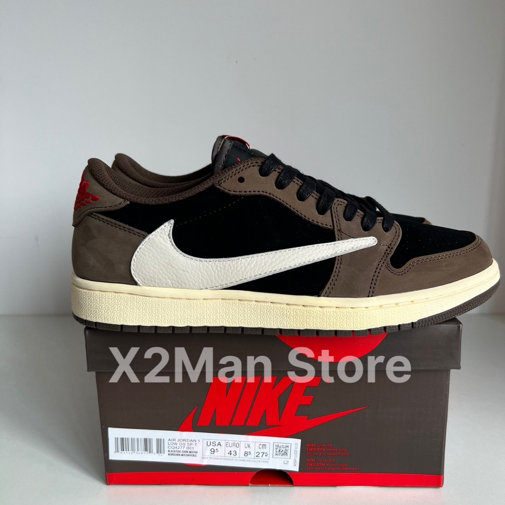 [X2Man Store -Tặng Tất ]-Giày Travis Scott Nâu Đen- Bản Cao Cấp ...