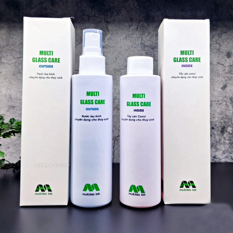 Dung Dịch Tẩy Cặn Canxi Làm Bóng Hồ Cá Cảnh (MULTI GLASS CARE INSISE / OUTSIDE) | Shopee Việt Nam