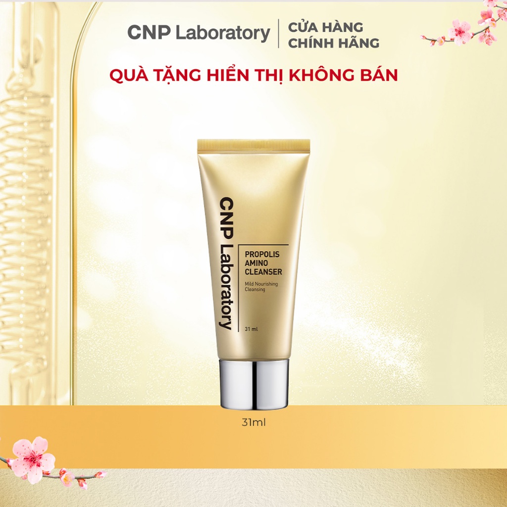 [HB Gift] Sữa rửa mặt keo ong dịu lành phục hồi dưỡng ẩm CNP Laboratory Propolis Energy Ampule ...