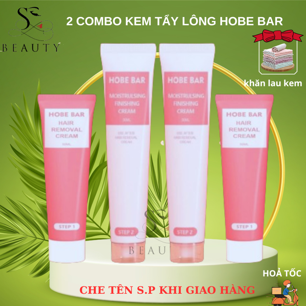 Kem tẩy lông hobe bar chính hãng kiểu pháp kem tẩy lông hobebar tẩy ...