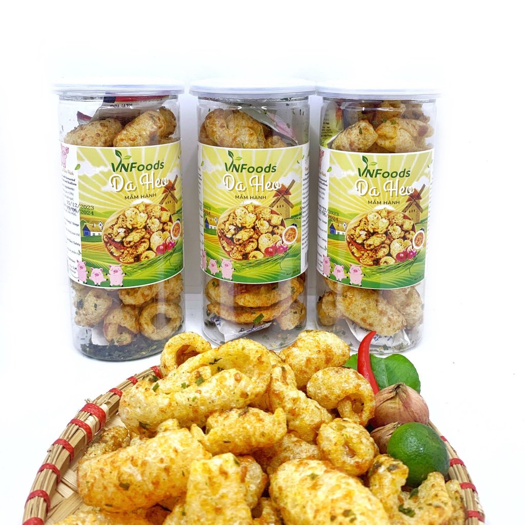 Da Heo Mắm Hành 150Gr Da Heo Chiên Giòn VNFoods | Shopee Việt Nam