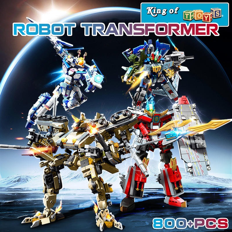 Đồ Chơi Lắp Ráp Xếp Hình Mô Hình Robot Optimus Bumblebee 5in1 Biến Hình ...