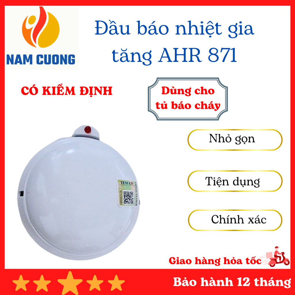 Đầu Báo Nhiệt Gia Tăng HORING AHR-871, độ chính xác cao. | Shopee Việt Nam