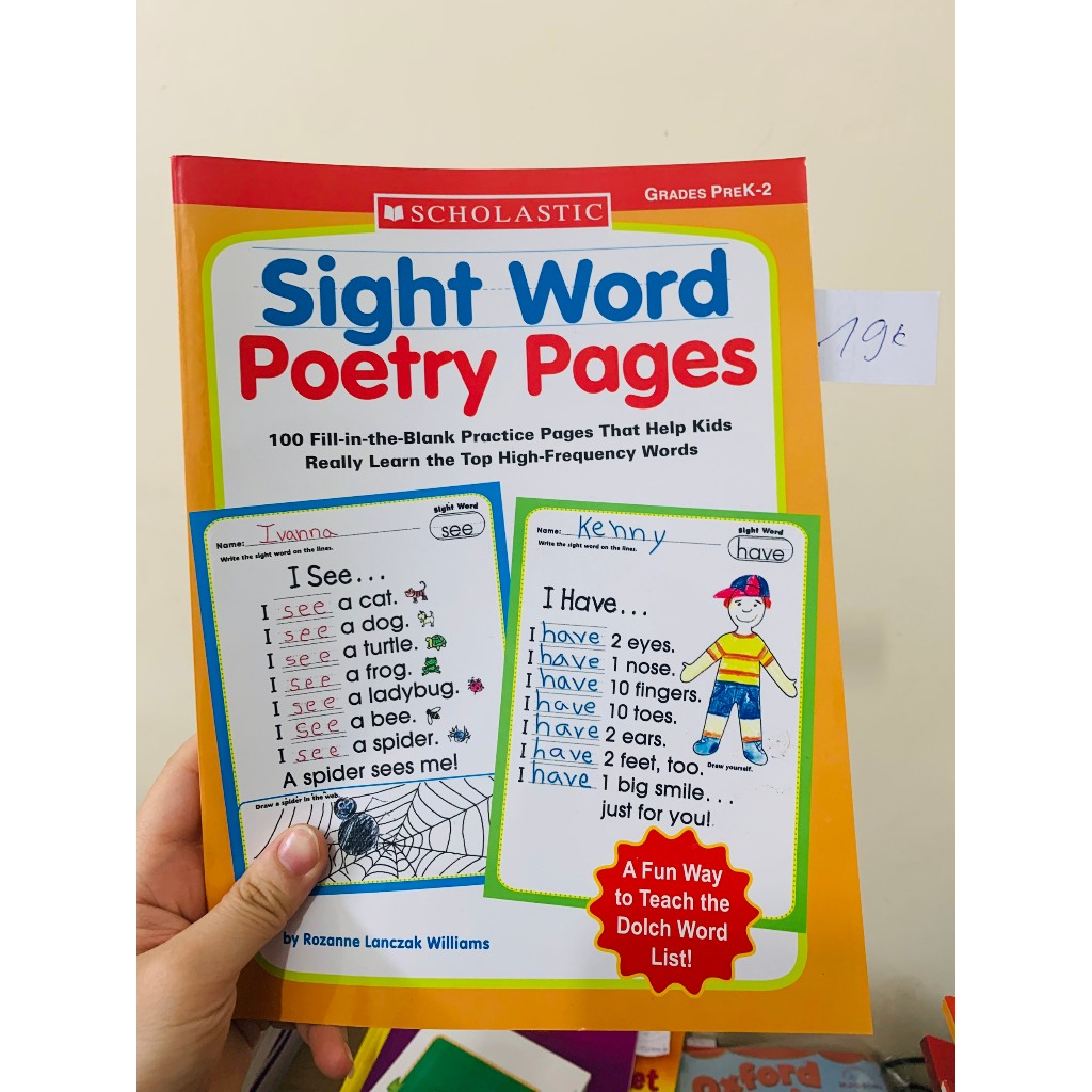 Sight word Poetry Pages | Shopee Việt Nam