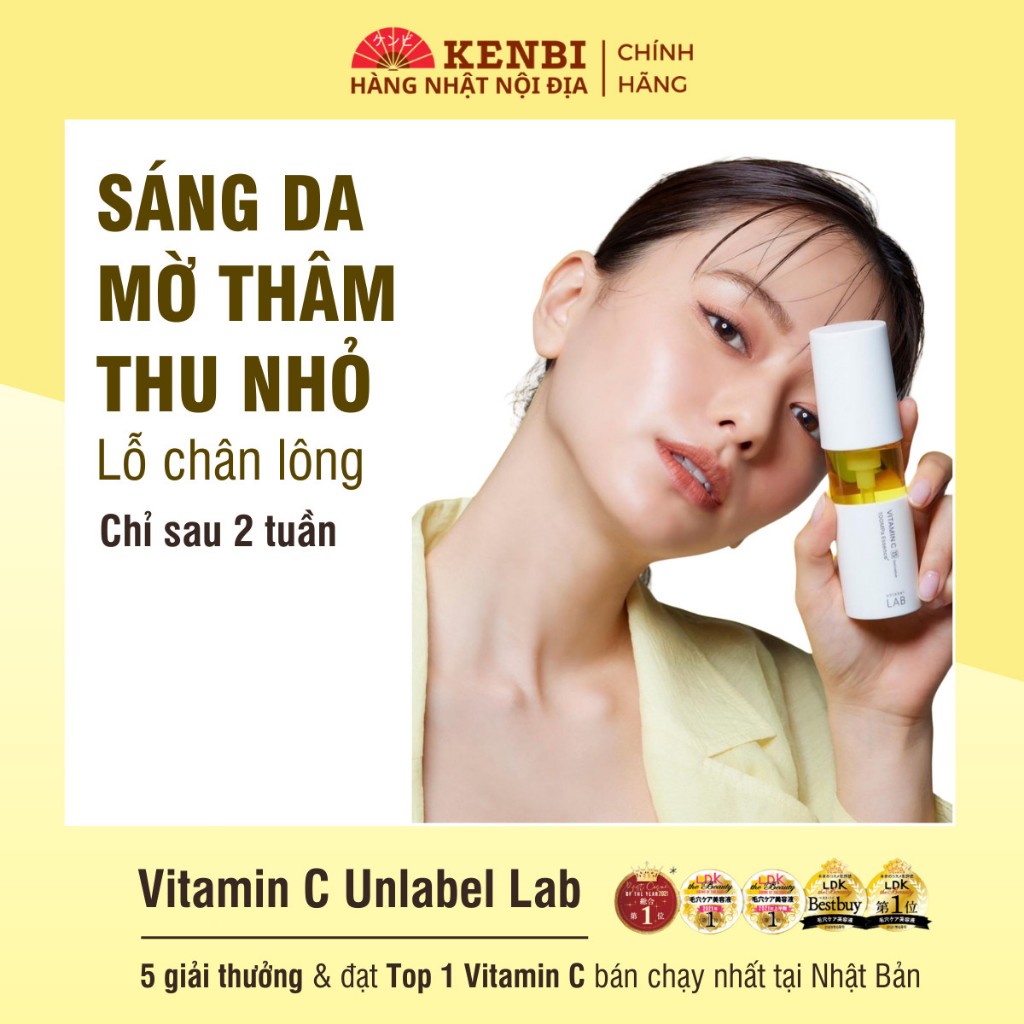 [Mã COSBAUH3 giảm 8% đơn 300K] Tinh Chất Dưỡng Da Vitamin C Unlabel LAB 50ml- Hàng Nhật Nội Địa ...