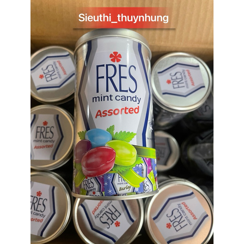 Kẹo Trái Cây Bạc Hà Fres Assorted Mint Candy (Lon 135g) | Shopee Việt Nam