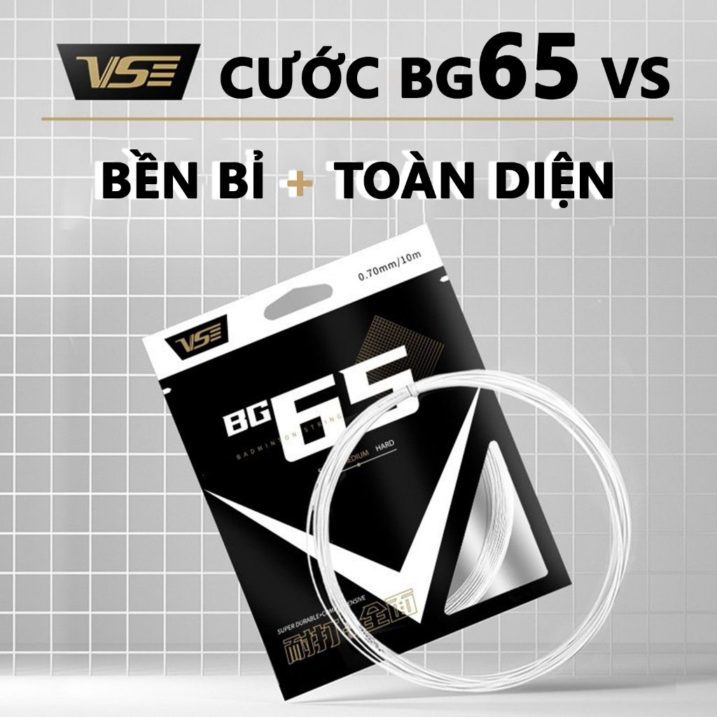 Cước cầu lông VS BG65 0.7mm chính hãng chuyên dụng, dây đan vợt siêu ...