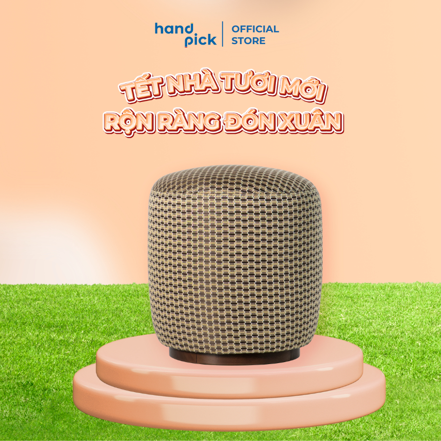 Ghế Đôn Sofa MADRID khung gỗ, bọc vải nệm cao cấp nhiều họa tiết ...