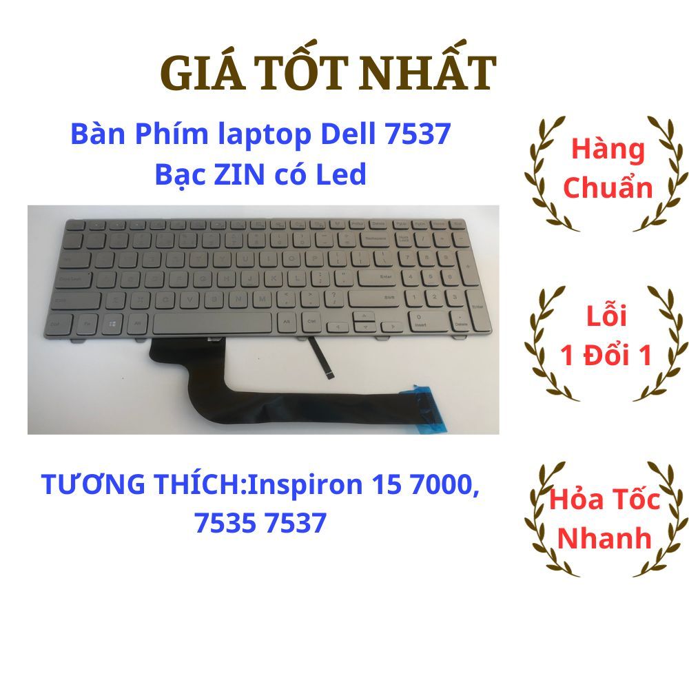 Bàn Phím Dell Insprion 7537 Led Cao Cấp Dùng Cho Laptop Dell Inspiron ...