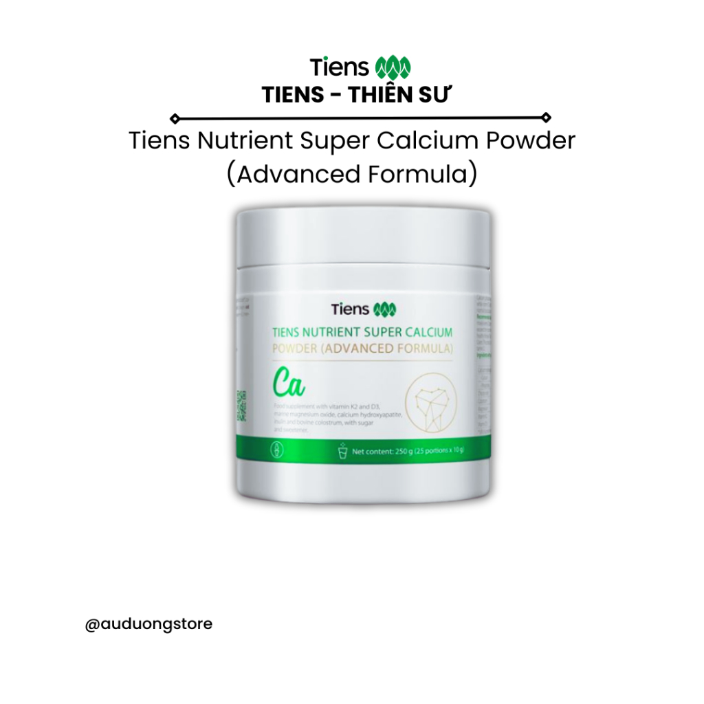 Canxi nhập khẩu Châu Âu Tiens Nutrient Super Calcium Powder (Advanced ...