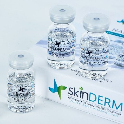 Tế bào gốc sinh học Nano EGF SKINDERM JAPAN – phục hồi da mỏng yếu - phục hồi tái tạo da sau dị ...