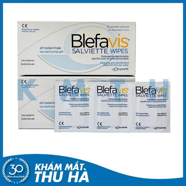 Hộp miếng vệ sinh bờ mi Blefavis Wipes [Ý] - Chính hãng | Shopee Việt Nam