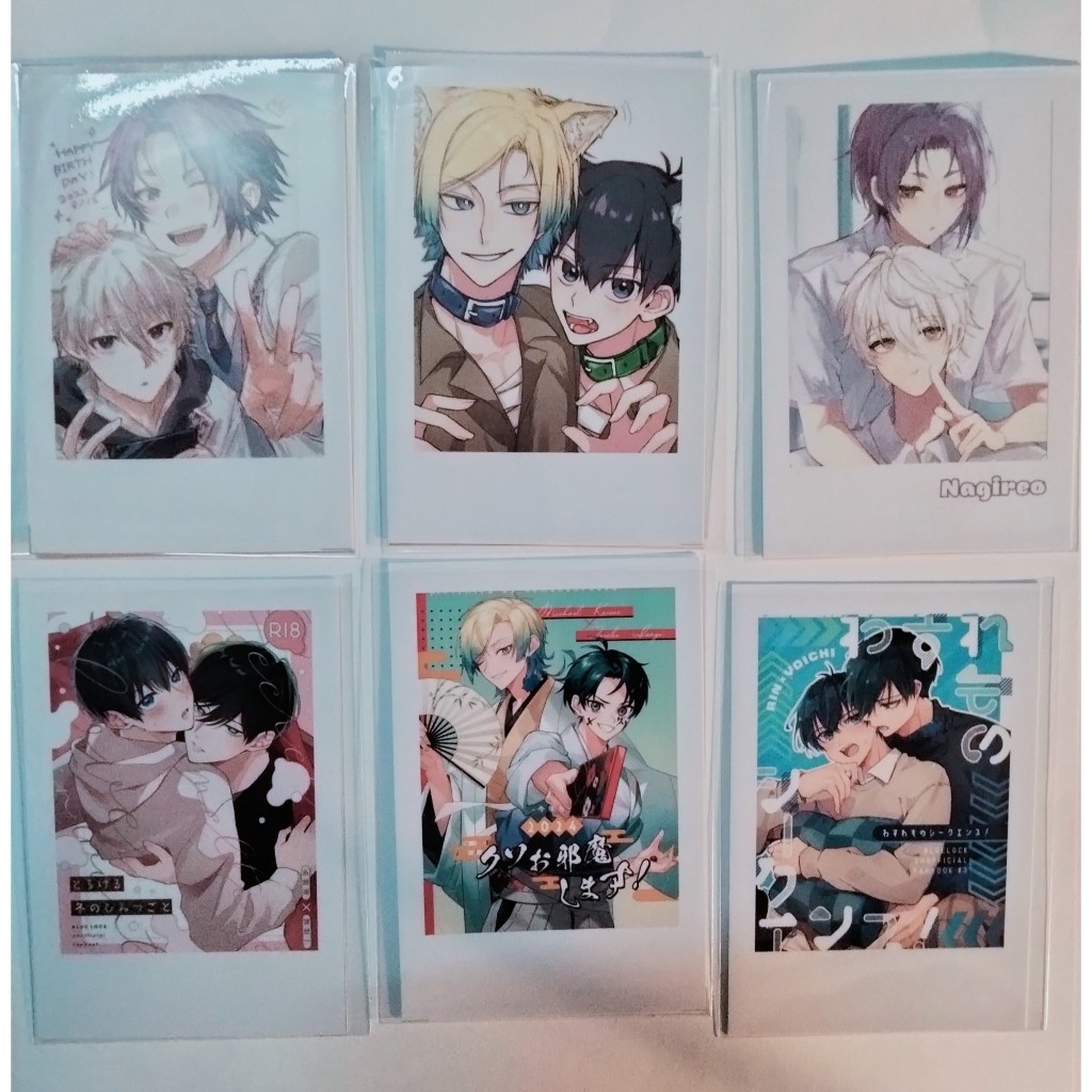 (Sẵn) Pola artist Anime Blue Lock char Kaiser- Isagi, Nagi-Reo,,Rin ...