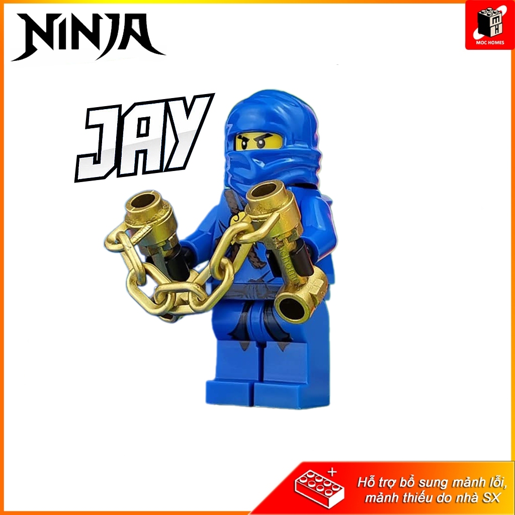 [Sẵn hàng] Đồ chơi lắp ráp bộ 6 nhân vật Minifigures Ninjago Pilot-Non ...