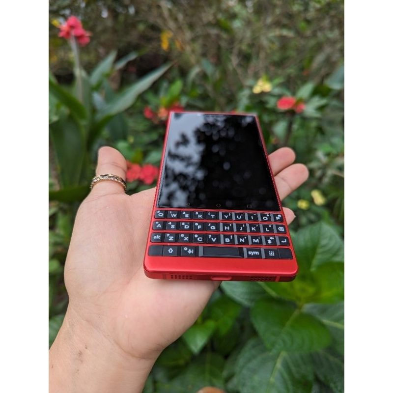 Điện thoại blackberry key2 Red 004 2 sim, 6/128g | Shopee Việt Nam