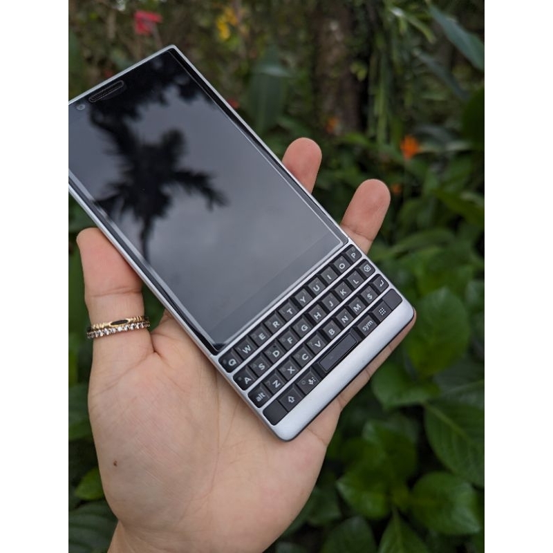 Điện thoại blackberry Key2 Silver 004 2 sim | Shopee Việt Nam