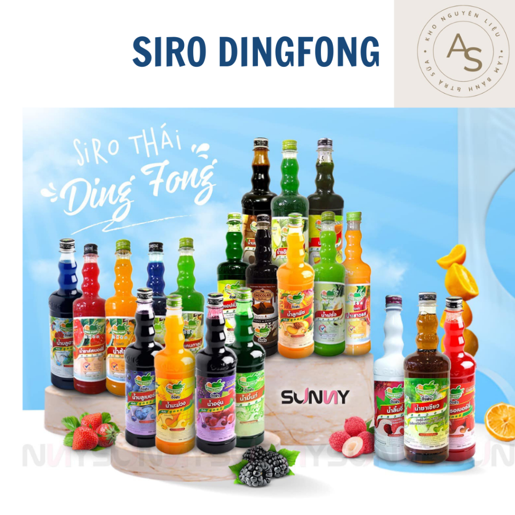 SYRUP DINGFONG THÁI ĐỦ VỊ... | Shopee Việt Nam