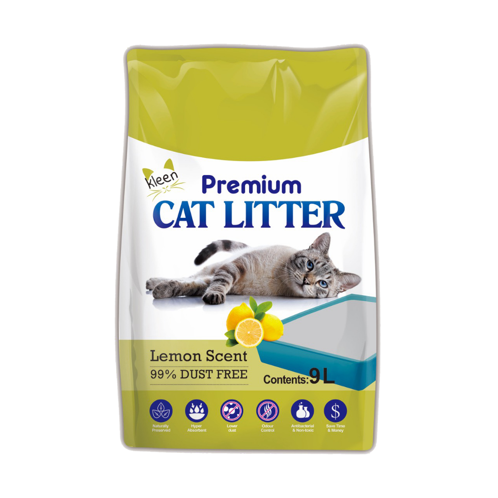 Cát Vệ Sinh Cho Mèo Kleen Cat 4kg - 9l, Cát Mèo Vệ Sinh Vón Cục Tốt túi ...