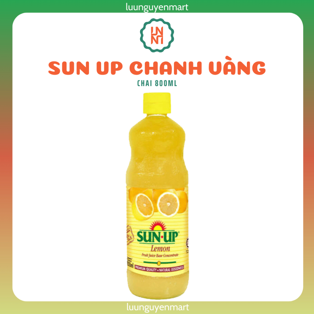 Siro/ Syrup Sun Up Chanh Vàng 850ml | Shopee Việt Nam